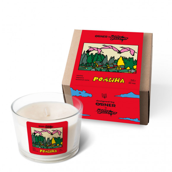 Scented candle ORNER x SestryFeldman Family ️ Buy at ORNER